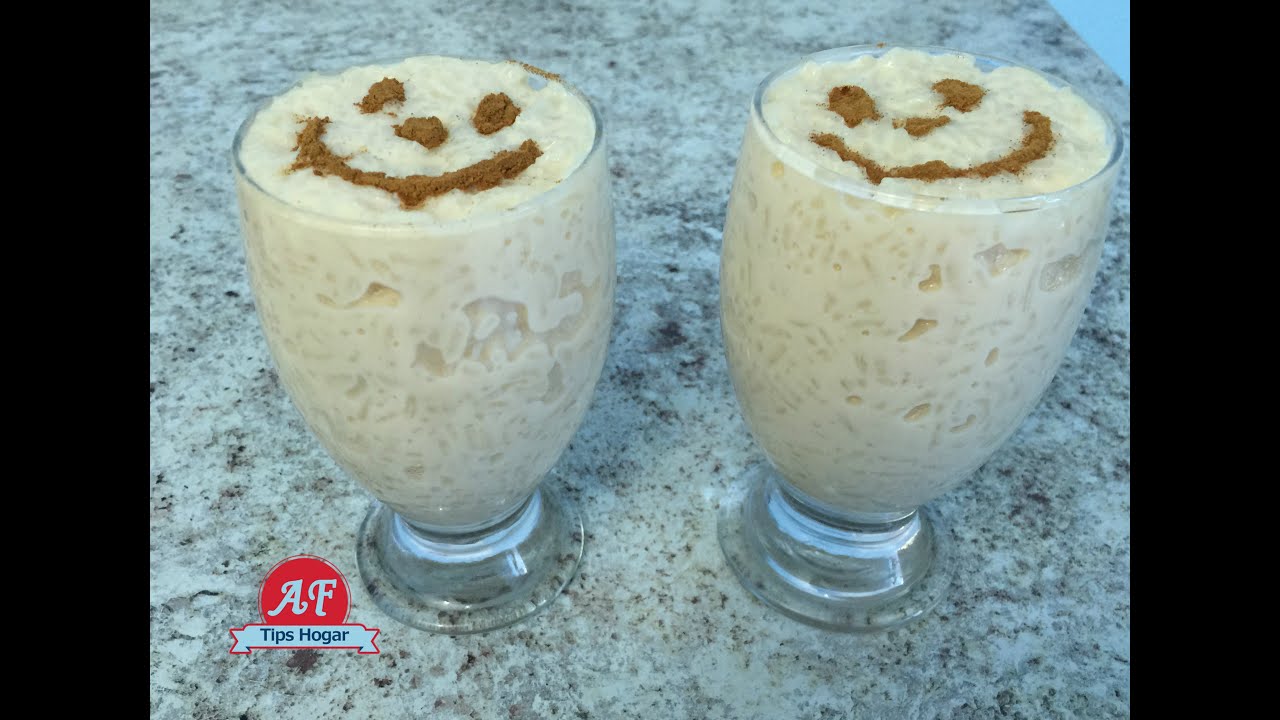 arroz con leche cremosito y divertido - YouTube