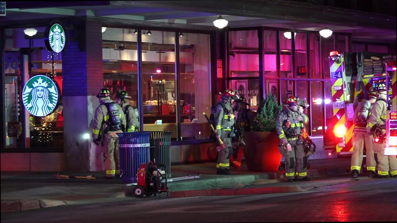 Structure Fire Starbucks 200 E. Houston, San Antonio, Texas, January 2 ...