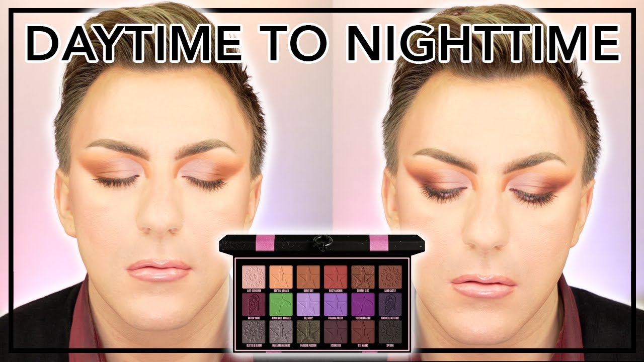 @jeffreestar Gothic Beach How to Turn a Day Time Makeup Look into a Night Time Makeup Look - YouTube