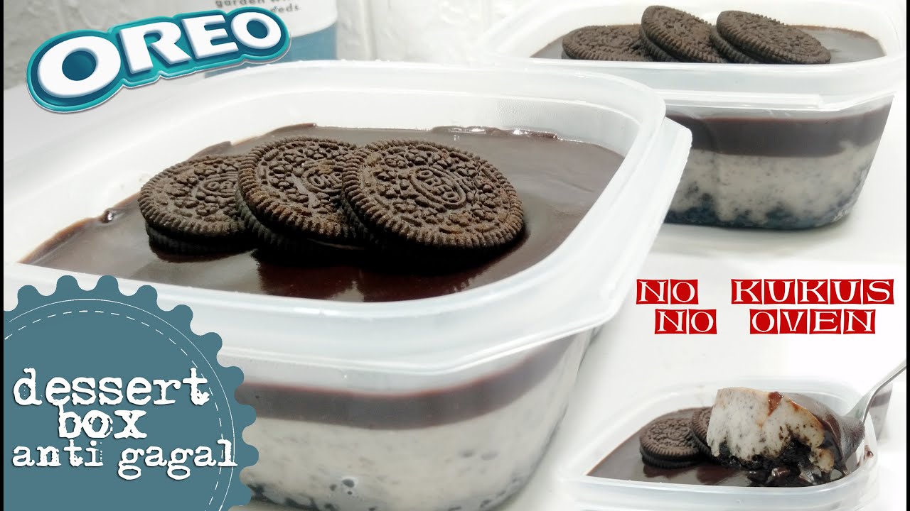 OREO DESSERT BOX SUPER LUMER | NO MIXER | NO OVEN - YouTube