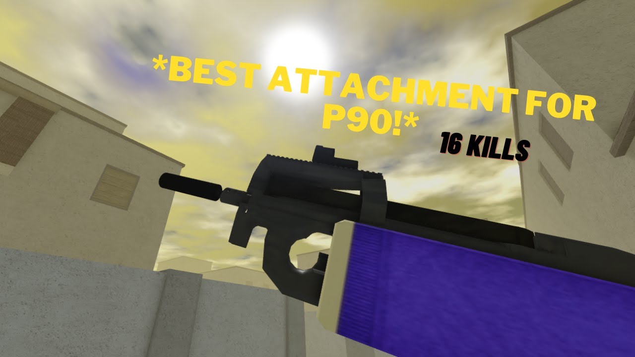 [ROBLOX] BEST ATTACHMENT FOR P90 ON JAILBIRD REMASTERED! - YouTube