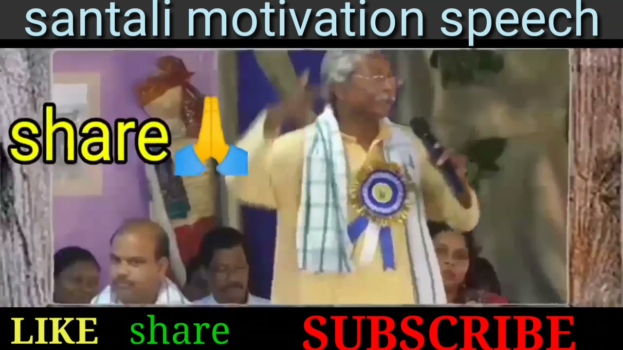 Santali motivation speech//surya sing besra//new santali video 2021 ...