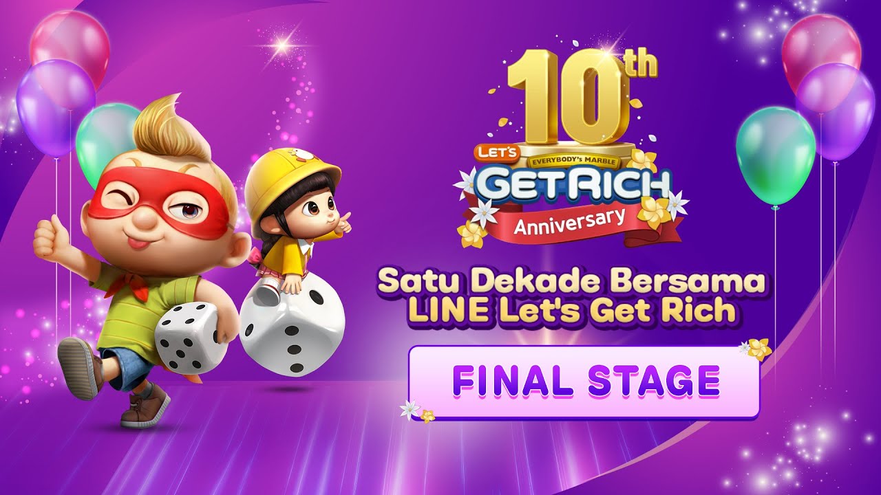 LINE Let's Get Rich 10th Anniversary : SATU DEKADE BERSAMA - YouTube