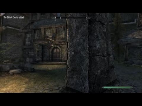 Skyrim Helping poor guy - YouTube