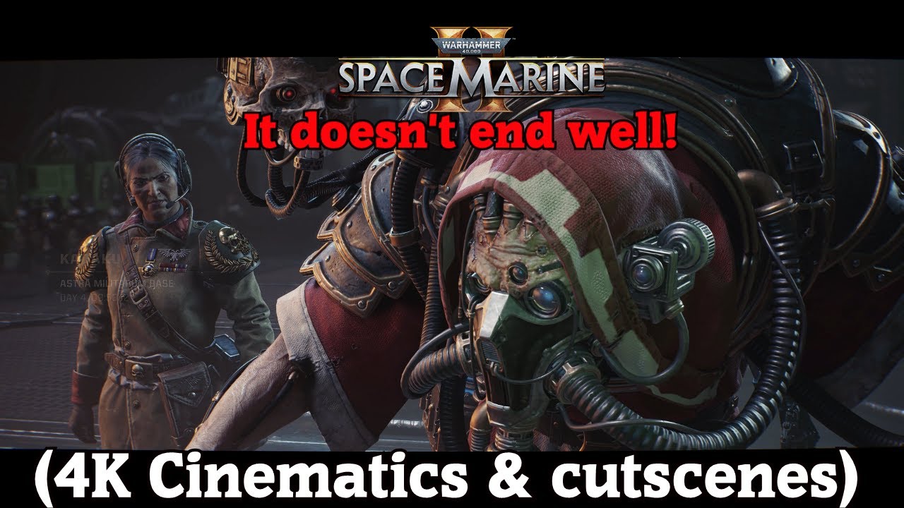 WH40K SM2 - Rescuing the Arch Magos from the Tyranid horde! (4K) - YouTube