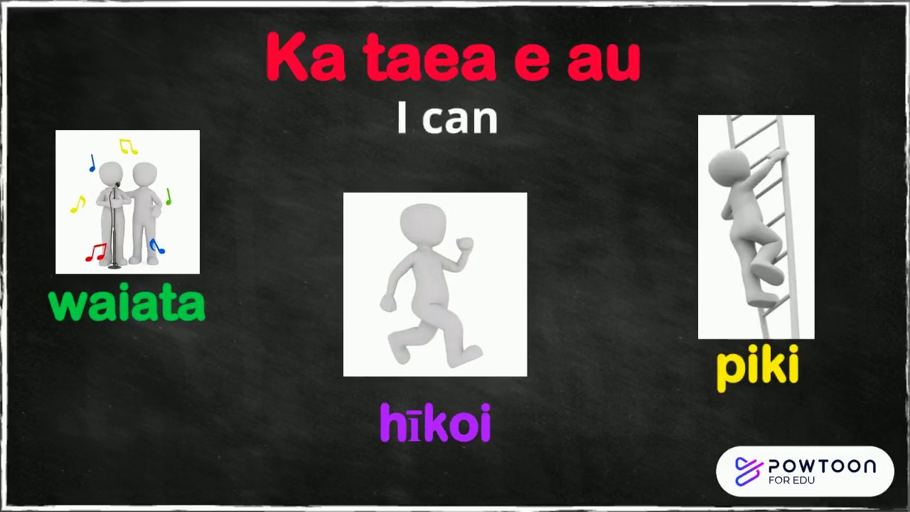 Ka taea e au - I can = beginner Māori (Te Reo) - YouTube