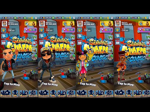Wordy Weekend - Jake🆚Yutani🆚Fresh🆚Spike - Subway Surfers Classic 2024