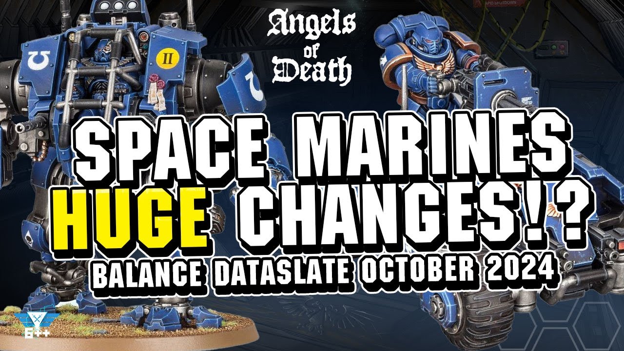 Huge Space Marines Points Changes! in the Balance Dataslate | Angels of ...