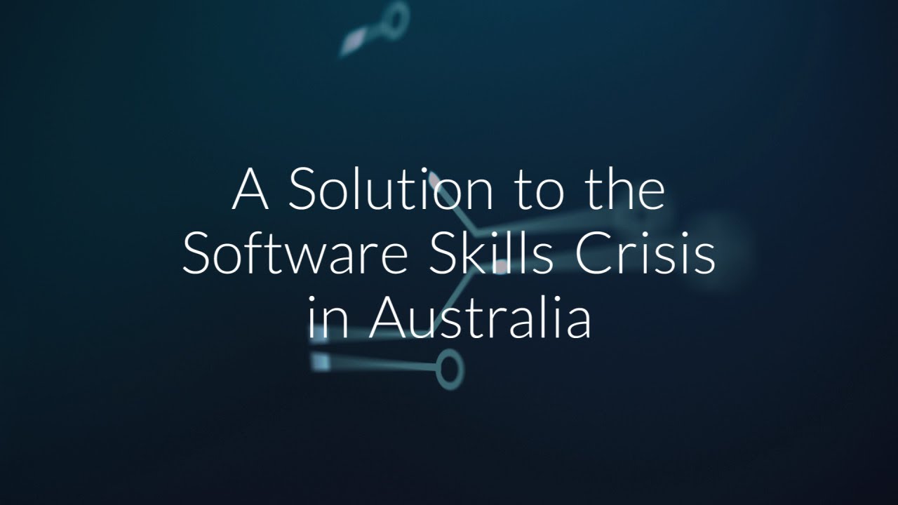A Solution to the Software Engineer Shortage in Australia - YouTube