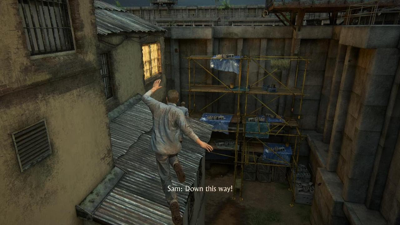 Uncharted: Legacy of Thieves Collection Prison Escape - YouTube