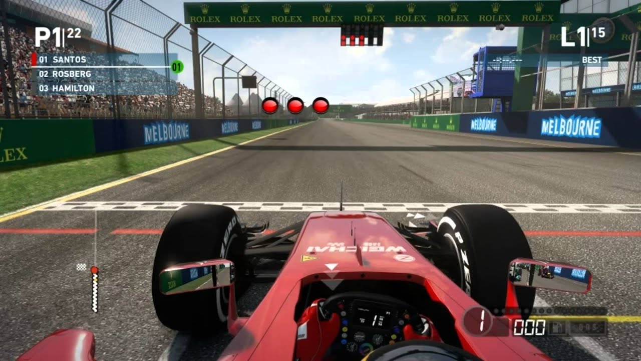 F1 2014 PC Gameplay My First Race in Carreer Mode - YouTube