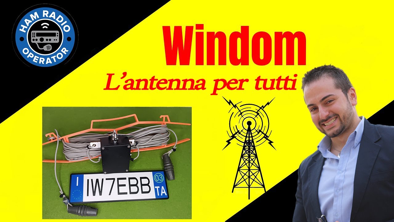 RADIOAMATORI -Antenna Windom per tutti e per tutto! #radioamatori # ...