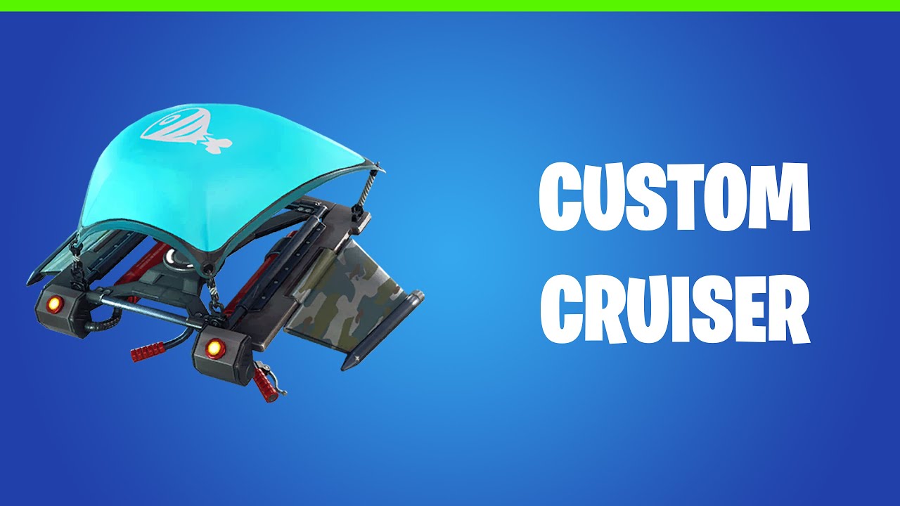 🔥 CUSTOM CRUISER GLIDER - 360 - FORTNITE 🦙 - YouTube