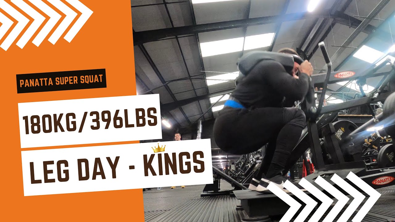My 180kg/396lbs Panatta Super Squat - YouTube