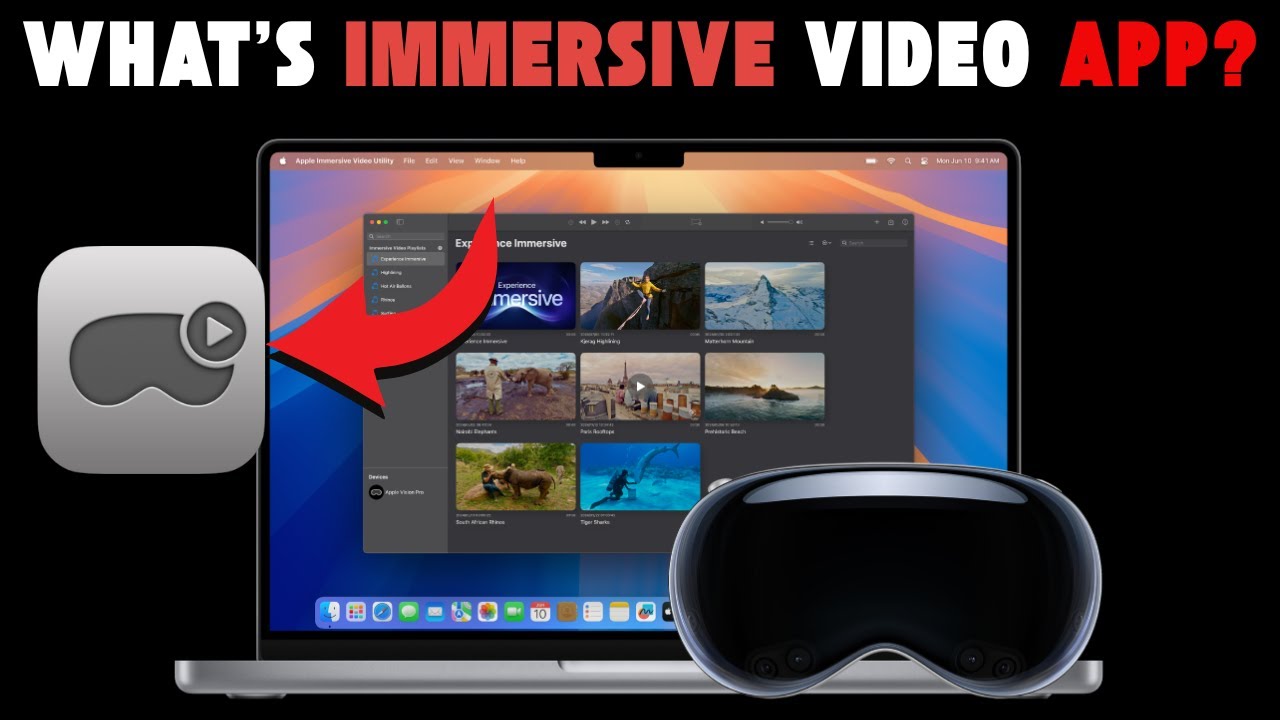 What is Apple Immersive Video Utility and How Does It Work? - YouTube