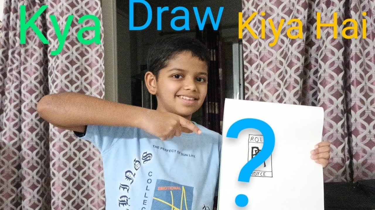 Kya Draw Kiya Hai Rolls Royce logo drawing Akshat Patne Show - YouTube