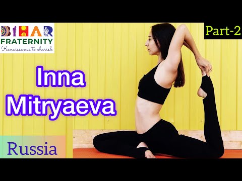 Yoga with Inna Mitryaeva from Russia || Part-2