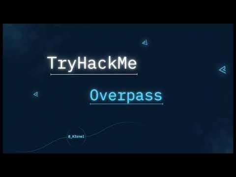 TryHackMe Overpass - Complete Walkthrough - YouTube