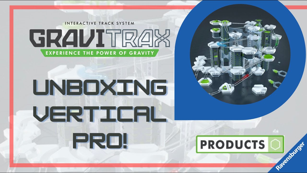 Unboxing The Vertical Gravitrax Pro Set | Build Marble Run | GraviTrax ...