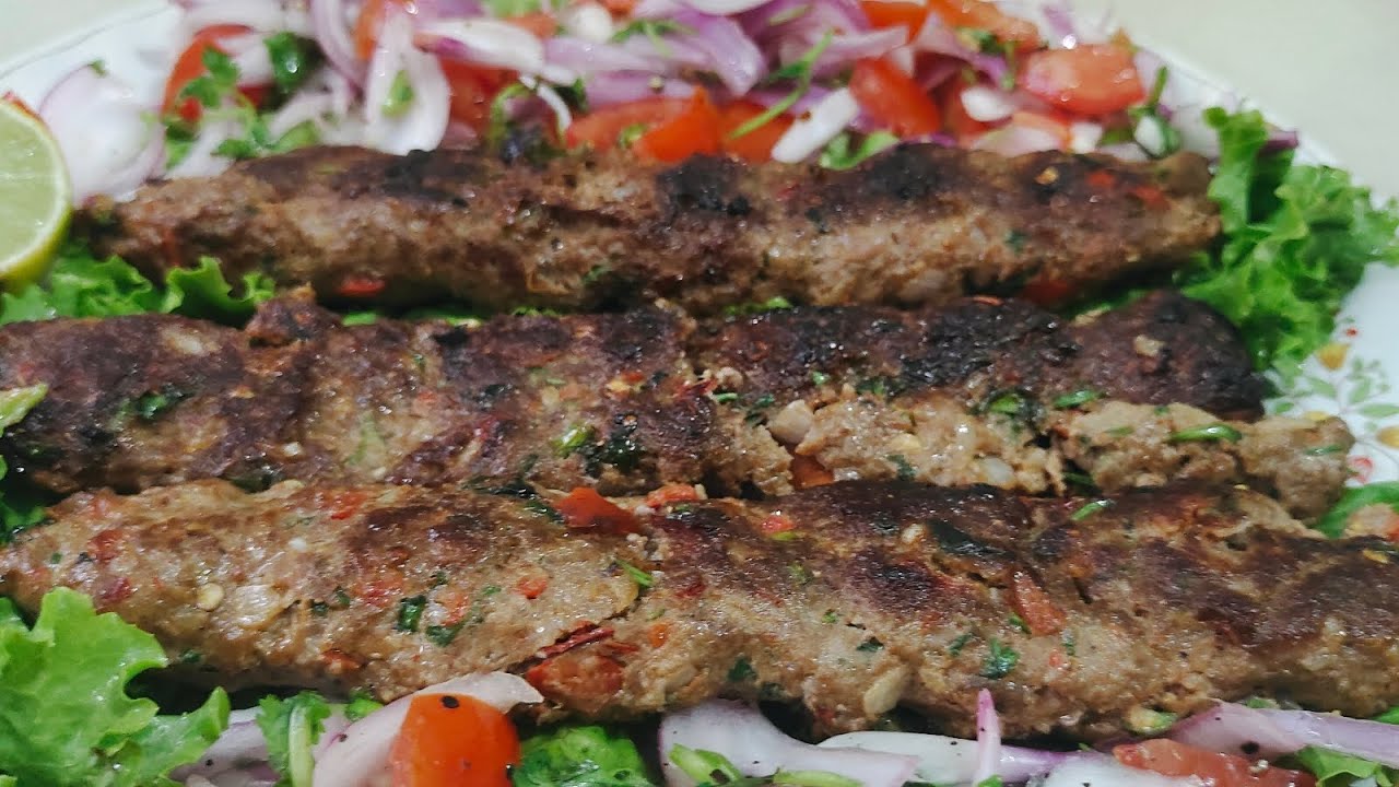Eid Special Turkish Kebab/Turkish Adana kebab - YouTube