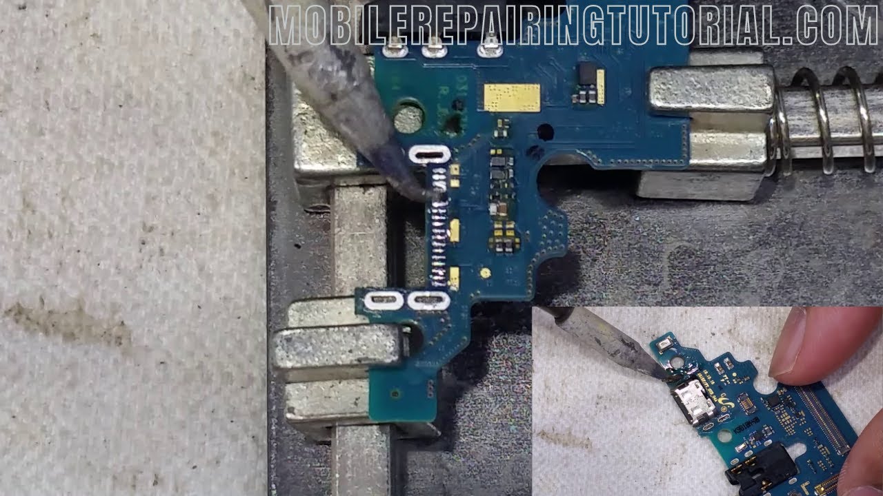 Repair Step By Step Samsung Galaxy A51 Charging Problem Solution ...