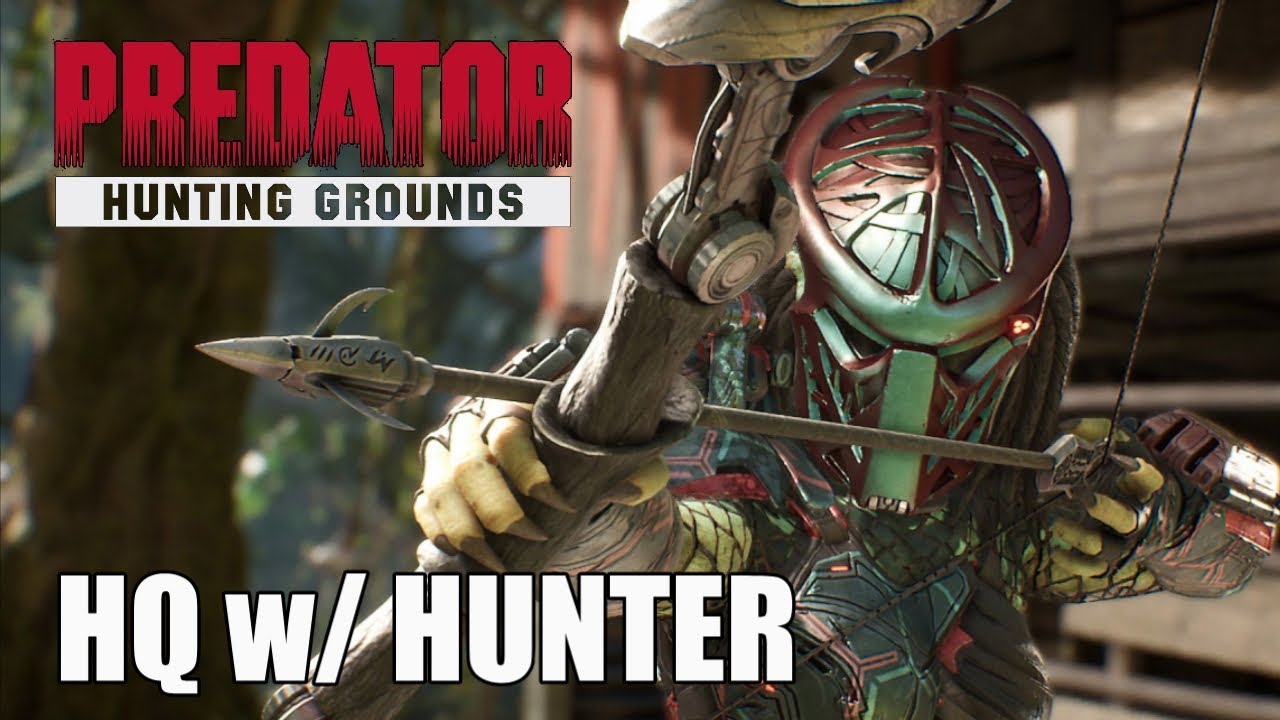 PREDATOR Hunting Grounds PS5 Gameplay Hunter HQ - YouTube