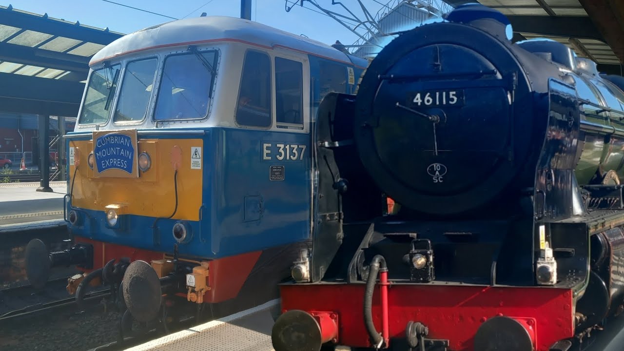 the cumbrian mountain express 3rd june 2023 - YouTube