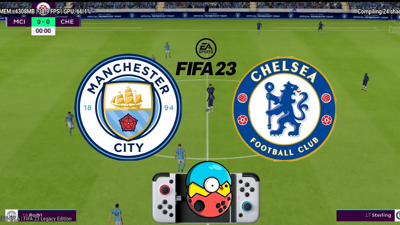 Manchester City vs Chelsea - FIFA 23 EGG NS EMULATOR V 4.1.6 Gameplay ...