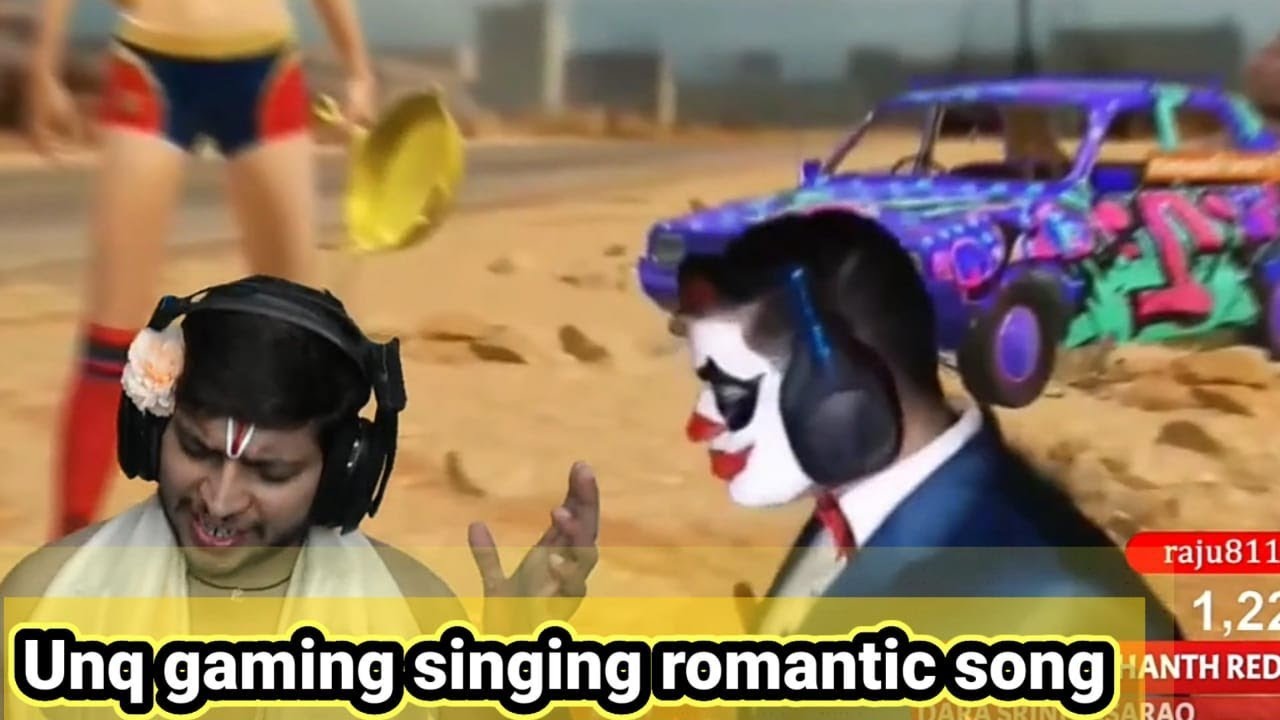 Unq Gamer Singing romantic songs l punju squad - YouTube
