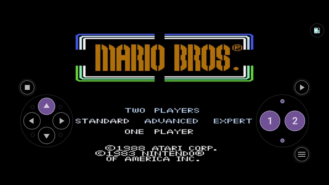 Mario Bros. ATARI 7800 (Android) - YouTube