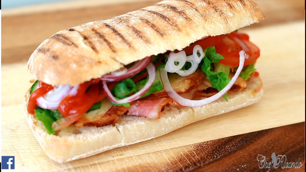 Bacon Sandwich Roll .. | Recipes By Chef Ricardo - YouTube