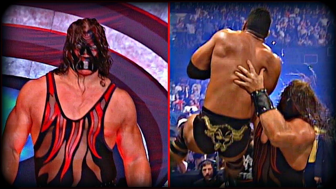 Kane & Christian Vs The Rock WWF Title Match 2000! - YouTube