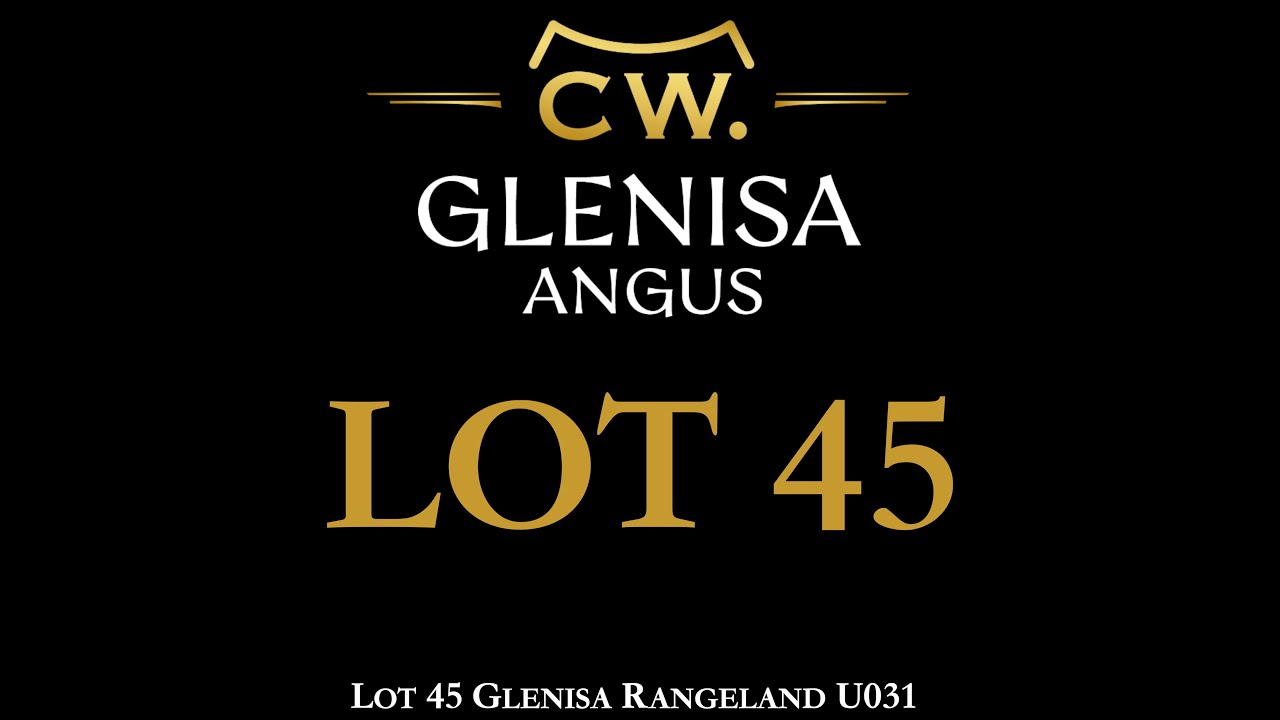 Lot 45 Glenisa Rangeland U031 - YouTube