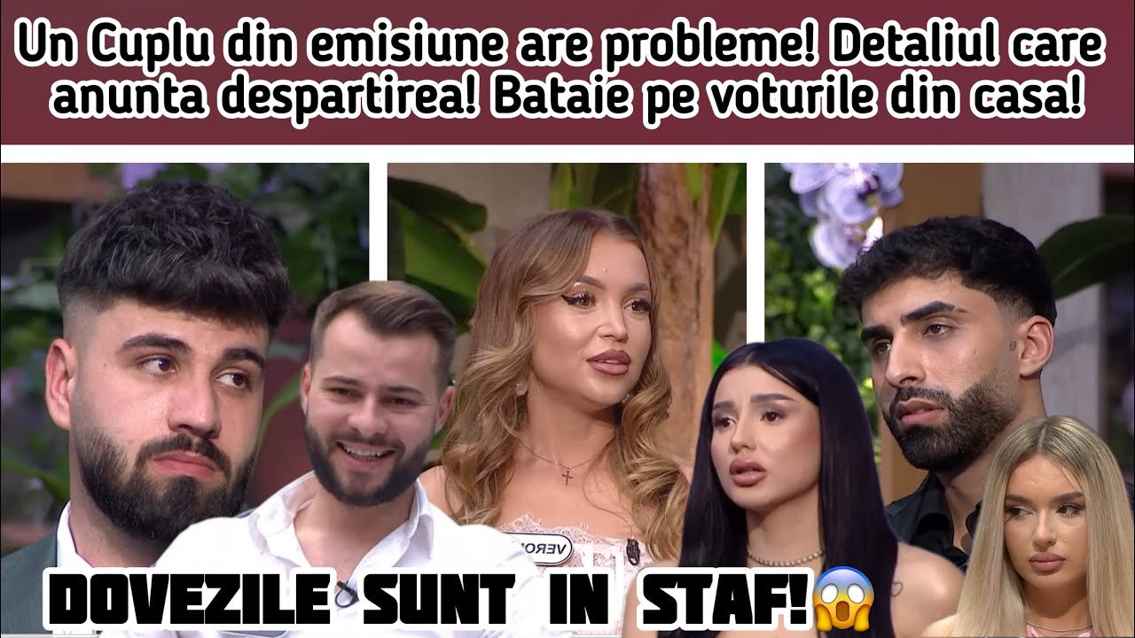Un Cuplu din emisiune are probleme! Detaliul care anunta despartirea ...