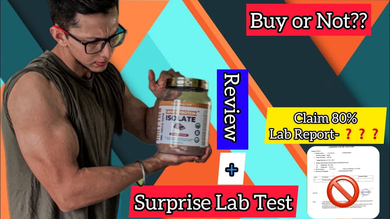 Naturaltein Isolate Whey Protein Surprise Lab Test Report #wheyprotein ...