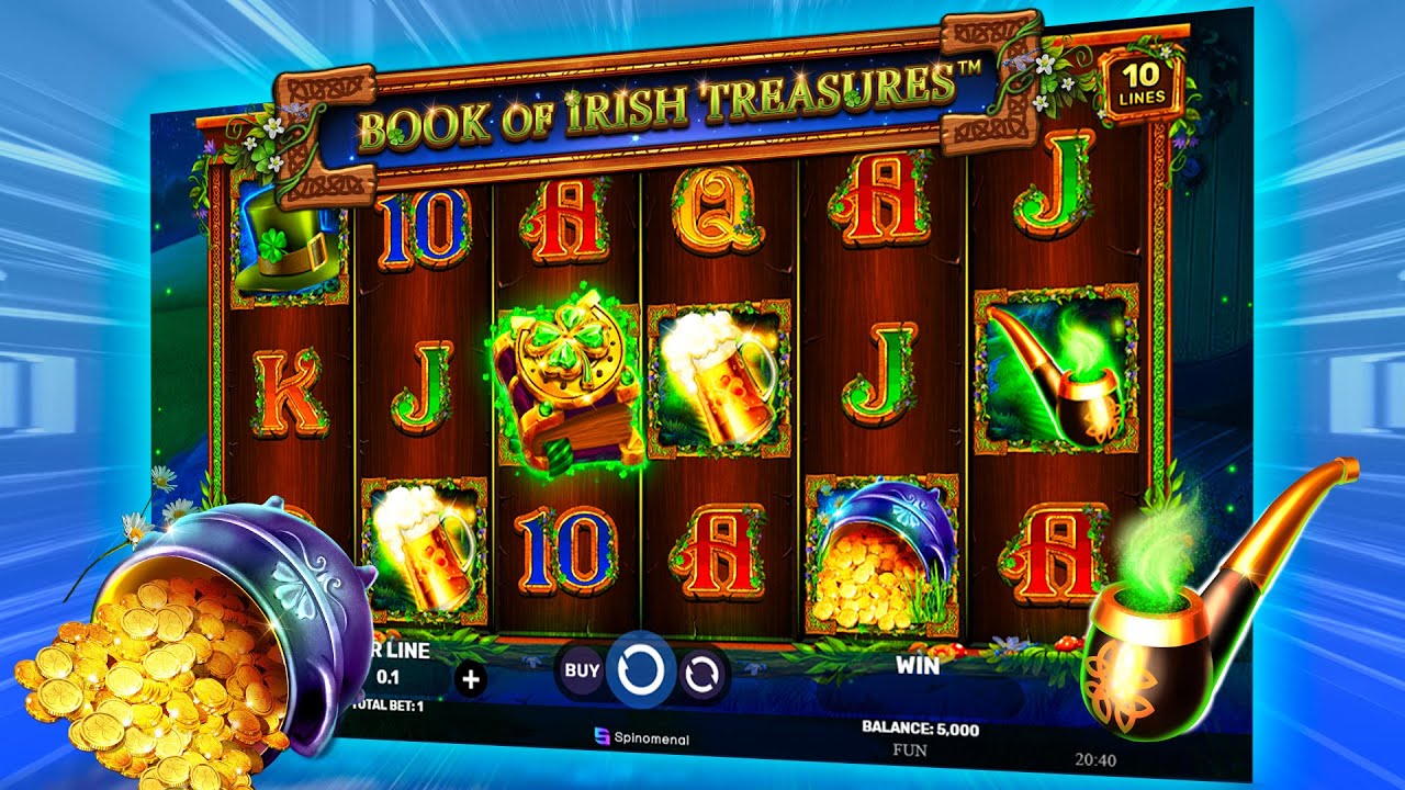 Book of Irish Treasures - slot machine trailer - YouTube