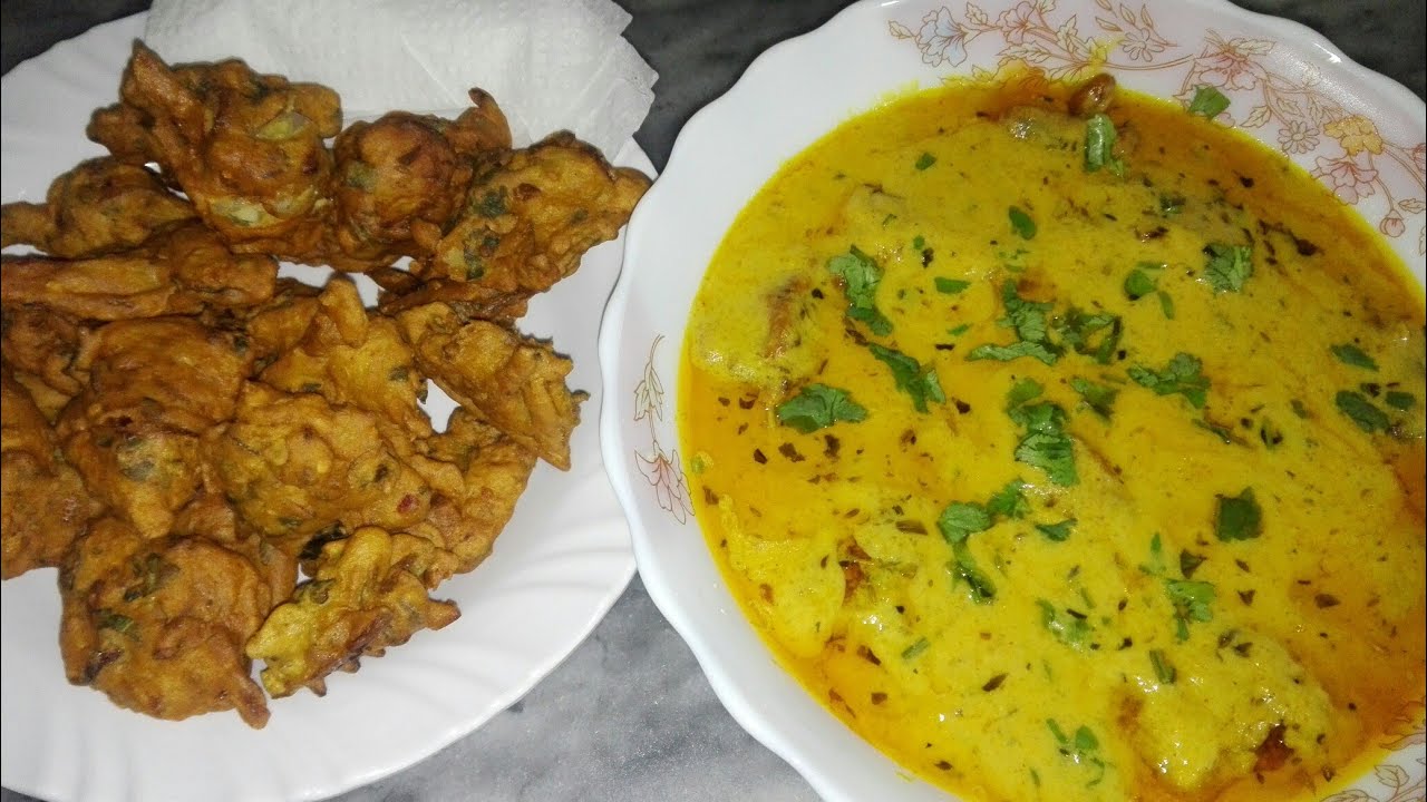 Traditional karhi pakora recipe,How to make kardi pakora - YouTube