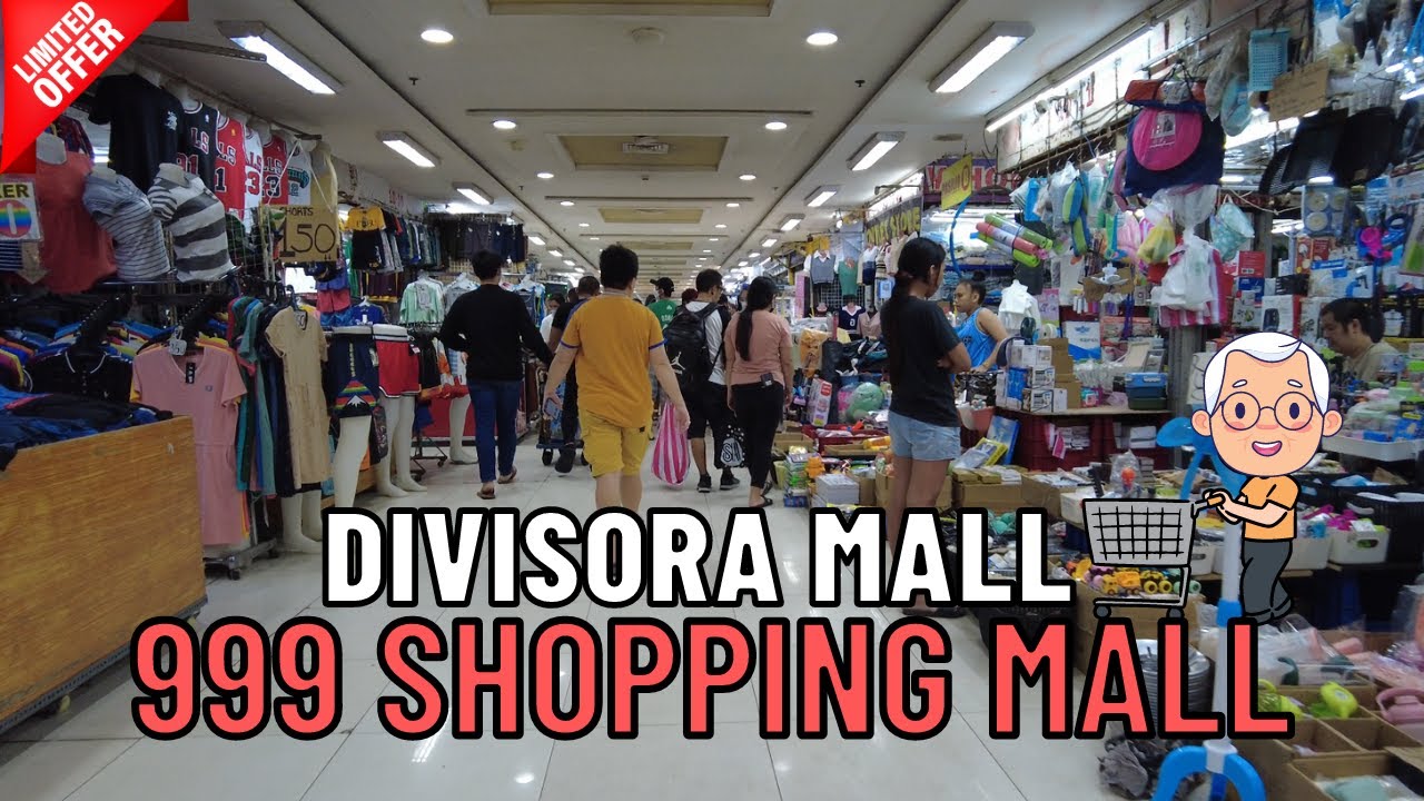 [4K] 999 SHOPPING MALL IN DIVISORIA 2023 TOUR (Budget Friendly Mall ...