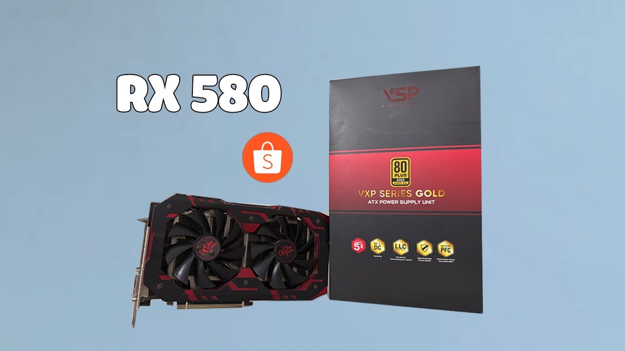 VGA rx 580 trâu cày trên shopee liệu còn đáng mua ở năm 2025 - YouTube
