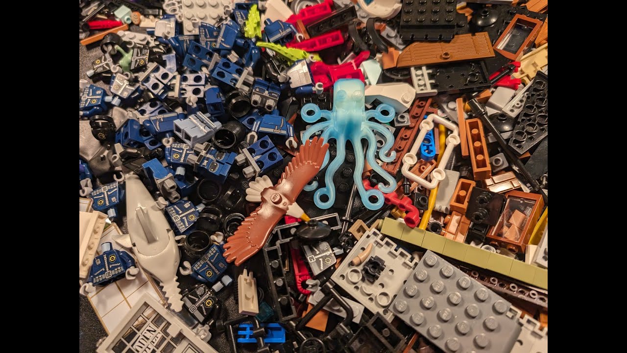 LEGO Haul #1: RARE Glow in the Dark Octopus! - YouTube