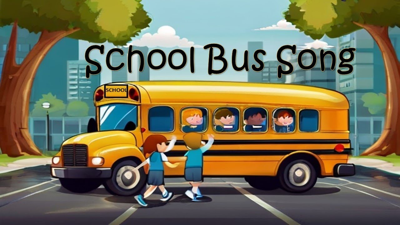 Wheels on the Bus SONG | SCHOOL BUS SONG | English Rhyme - YouTube