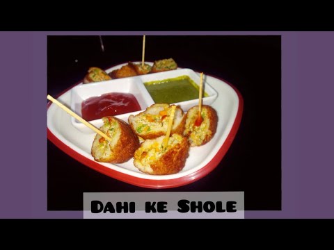 Dahi ke Sholay || Different Style Bread Roll || Easy and Simple - YouTube
