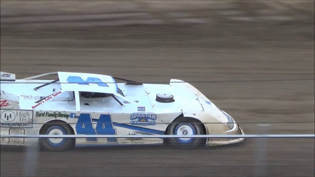 Mark Hurst IMCA late model heat race. July 15, 2017 - YouTube