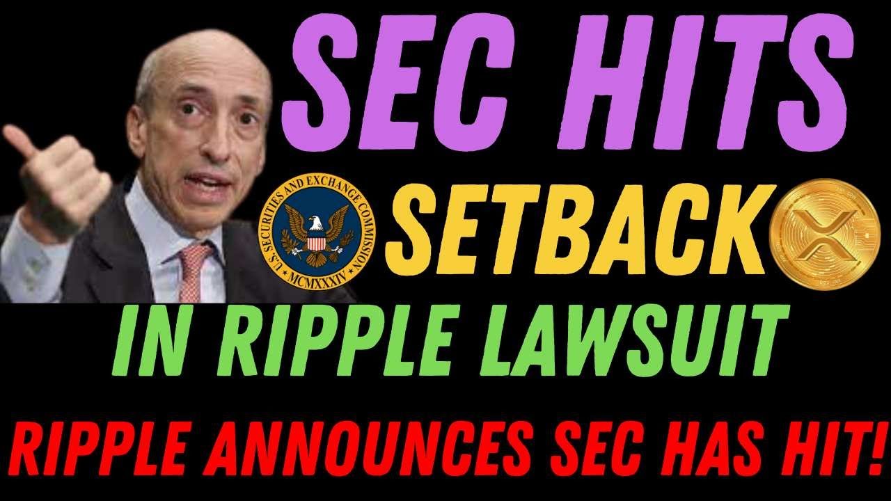 Ripple Announces SEC Has Hit a SET BACK in Lawsuit ! XRP LATEST AND BIG ...