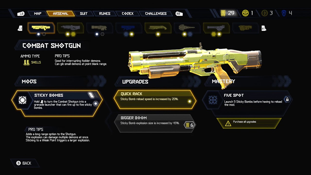 Doom Eternal - Best Weapons / Weapon Mods - What Weapons to Upgrade to ...