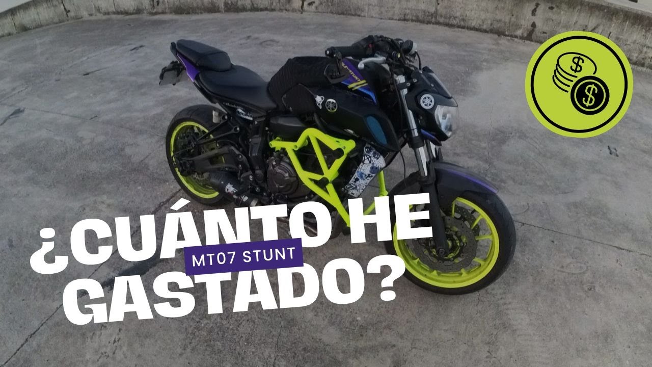 ¿Cuanto CUESTA mi MT07 de STUNT? La Arreglamos y a Probarla! - YouTube