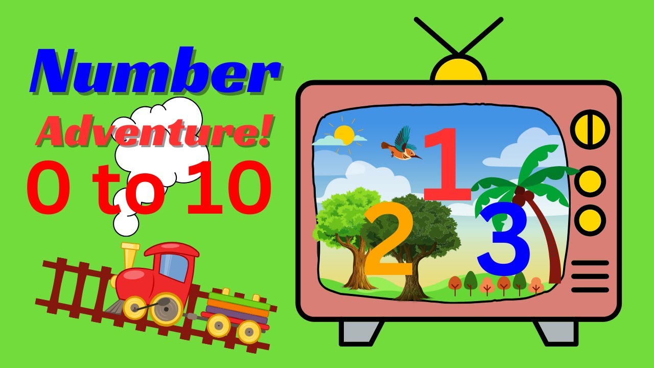 Counting Fun: Numbers 0 to 10 for Children | Learn the Number Value ...