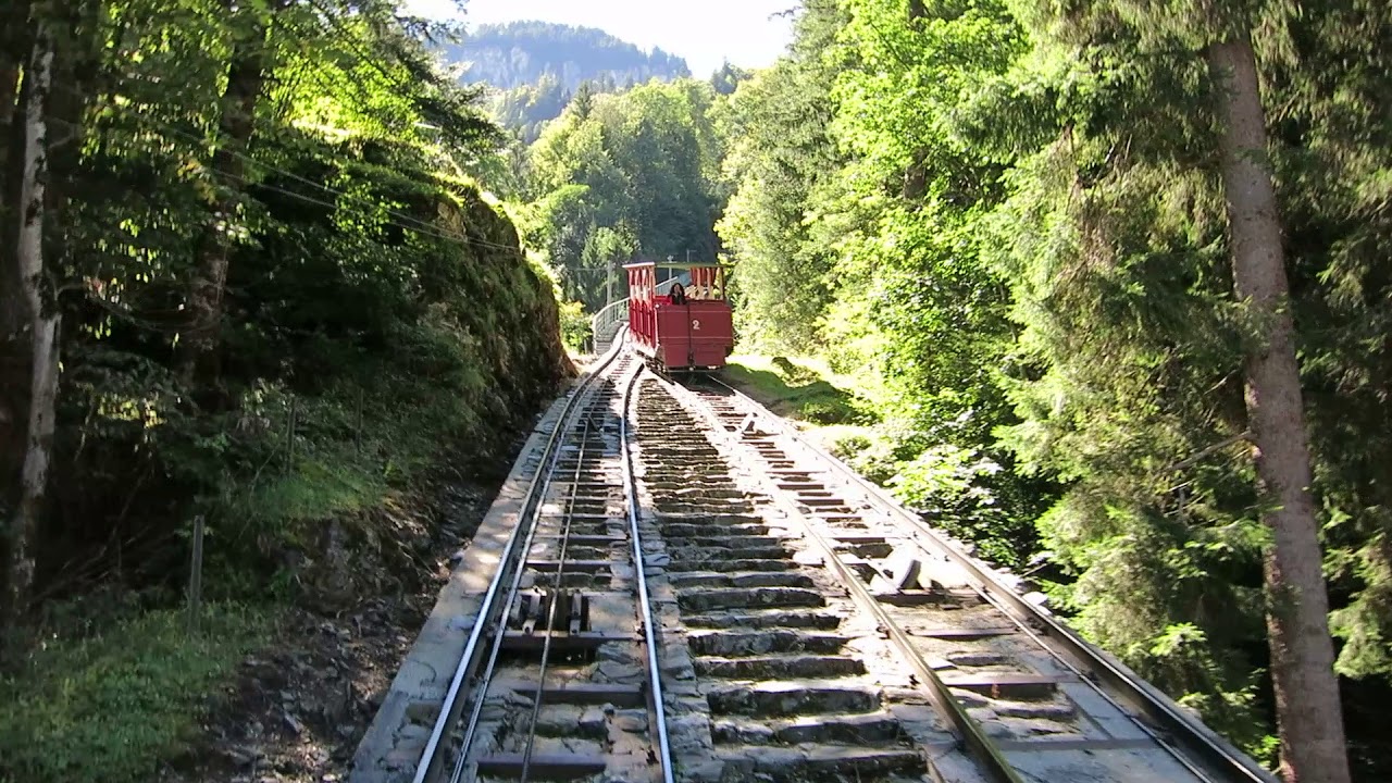 Standseilbahn 3860.01 Reichenbach b. Meiringen - Reichenbachfall ...