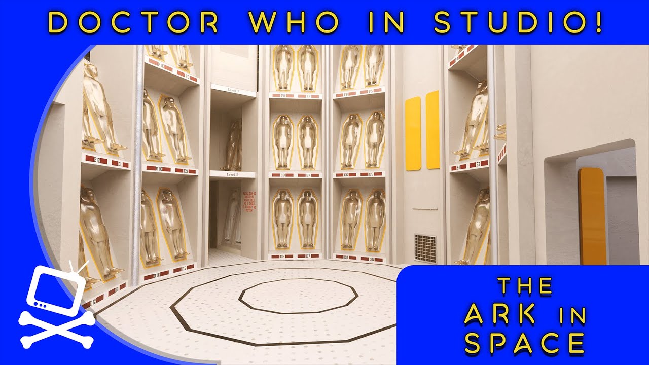 Doctor Who In Studio: The Ark in Space CG set tour - YouTube