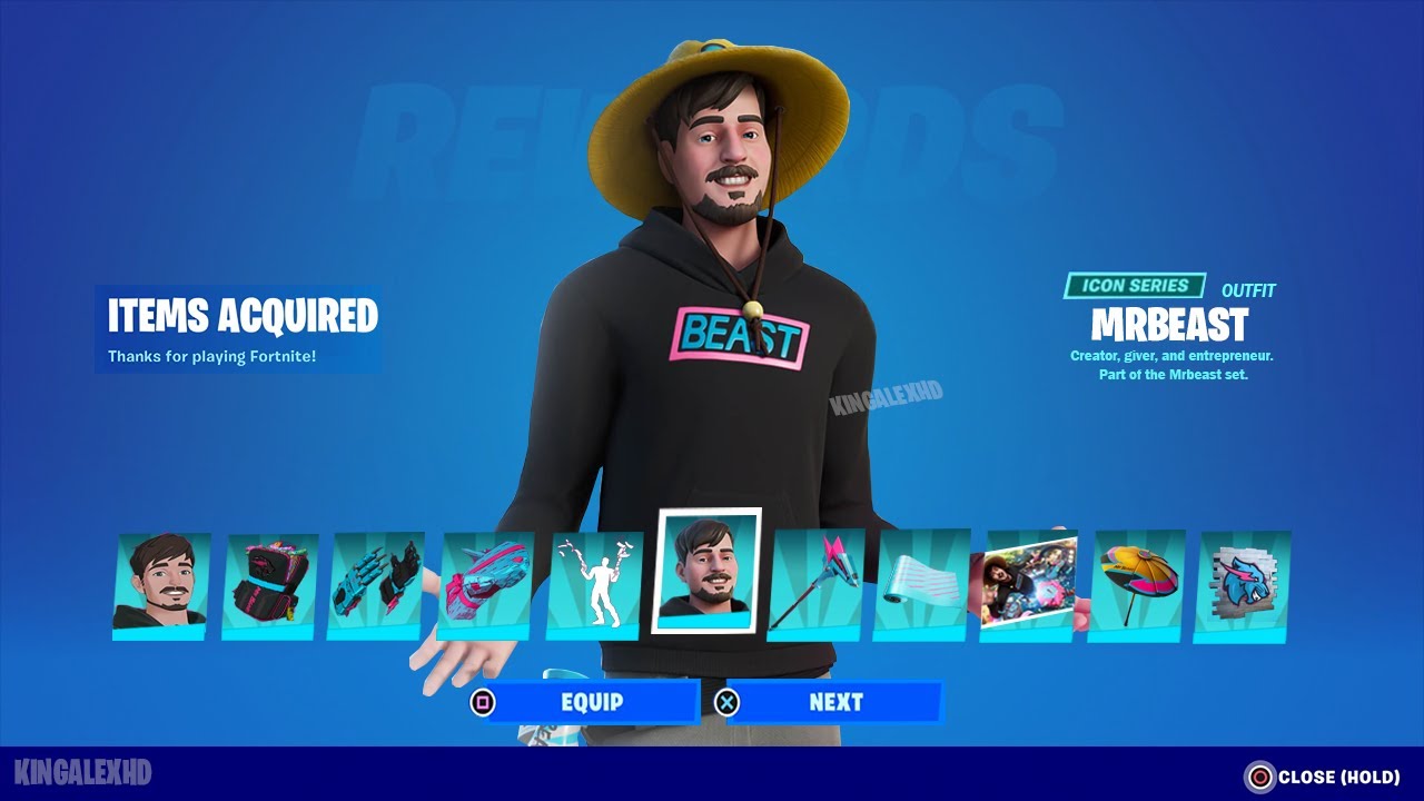 How To Get Mrbeast Skin Bundle FREE In Fortnite! (Unlocked Mrbeast ...